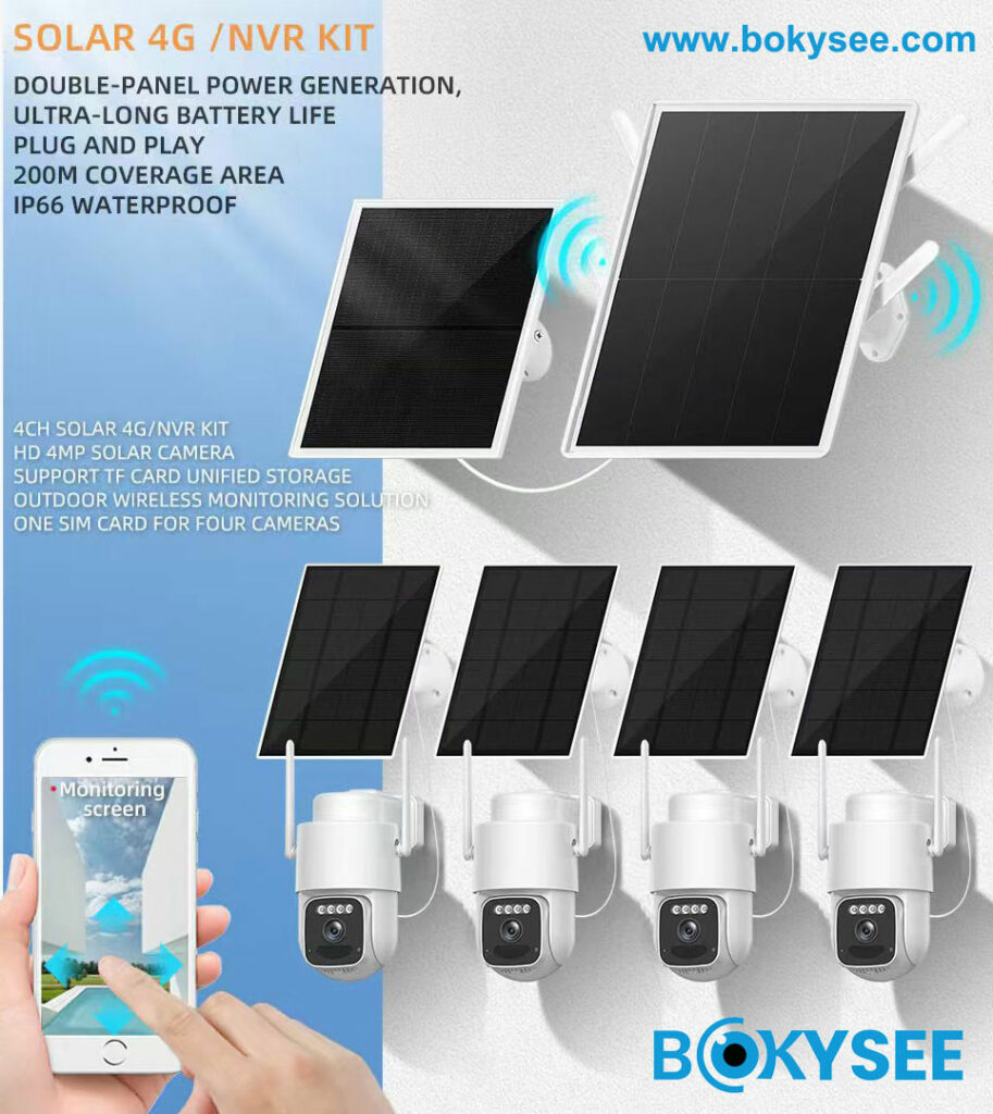 Solar 4G NVR Security Camera Kit – Off-Grid Surveillance System ...